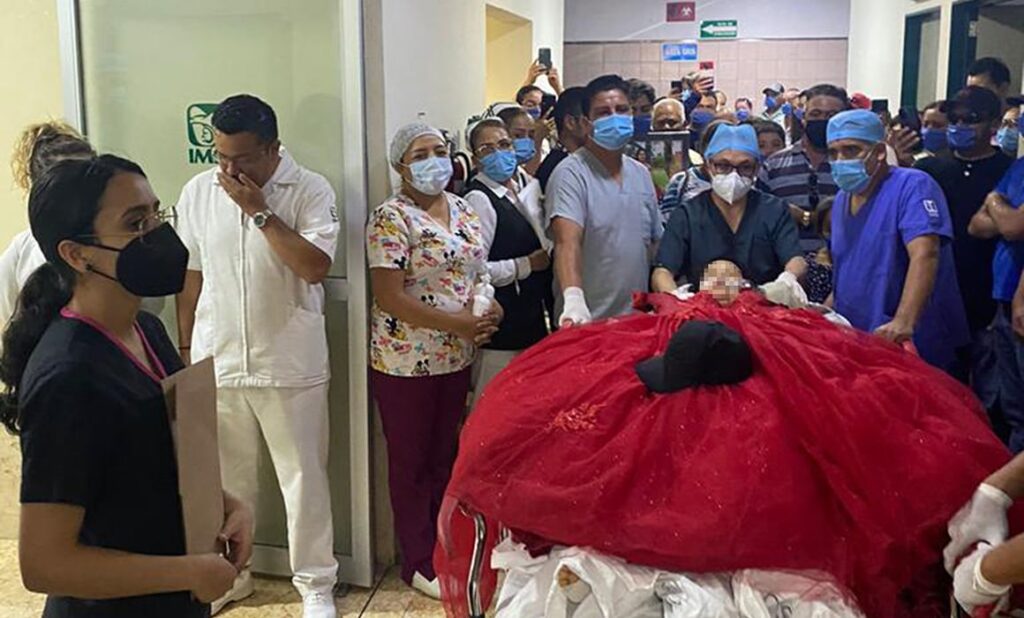 Despiden a quinceañera previo a donar órganos en IMSS de Aguascalientes ...